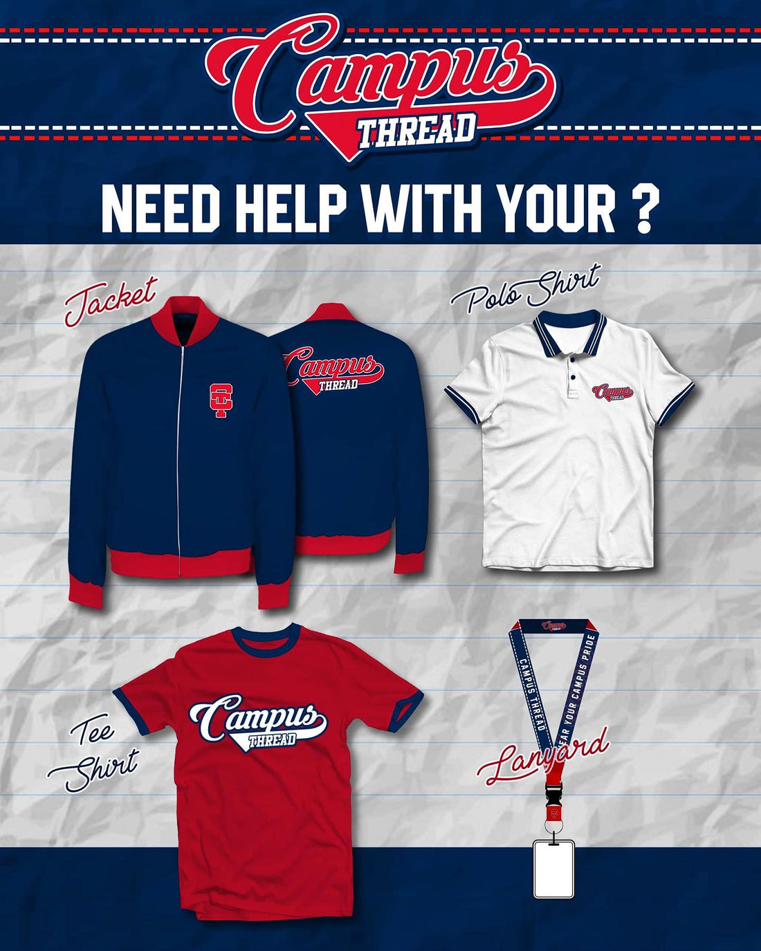 Custom Orders – Campus Thread